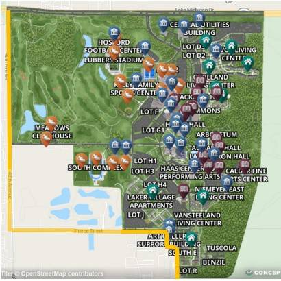 Appendix C - CAMPUS MAPS - Office of General Counsel - Grand Valley ...